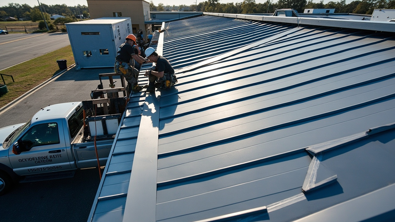 Metal Retrofit Roofing | Crestline Roofing Tampa